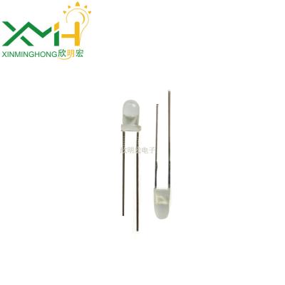 China 3mm diffused led 1.8v-2.2v diode for sale