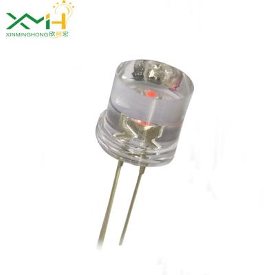 Cina diodo della lampada della radura LED 2000mcd LED dell'acqua di AlGaInP di verde 3.4v di 8mm in vendita