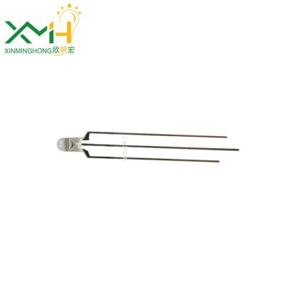 China AlGaInP Red and Blue Through Hole LED 3mm LED Diode 3 Pins for sale