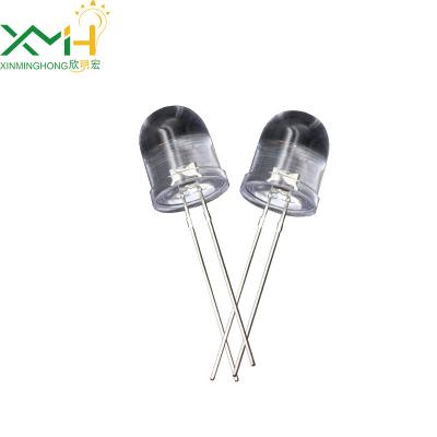 China Colloid Blue Light Diameter 10Mm LED Diode Transparent Energy Saving for sale