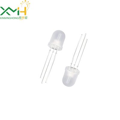 China Indicator Common Anode 8mm Red And Green Two Color Led Diffused Diode for sale