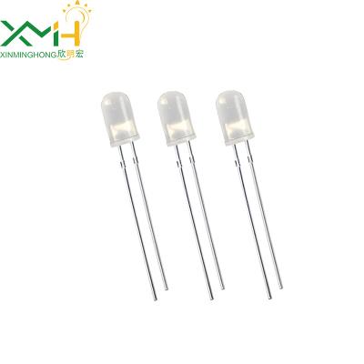 China Diameter 5mm Led Lamp Diode 0.06W Red 27mm Pins Length 1000 PCS Per Pack for sale