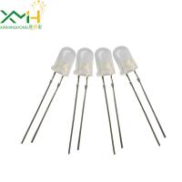 China 5mm Diode Light emitting Diode Warm White Diffuser Long pin 3000mcd Throughhole LED RoHS Certified for sale