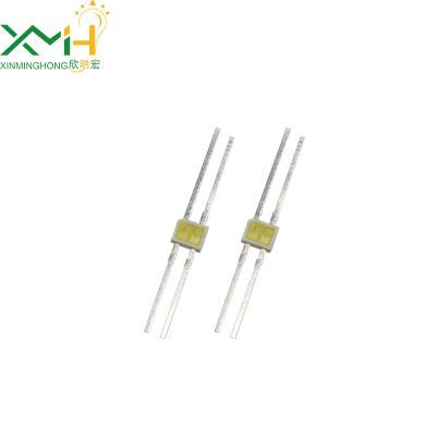 China Double Color Touch Switch Axial Diode With Dedicated Lamp Bead Red And White Light for sale