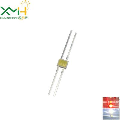 China Double Color Touch Switch Axial Diode With Dedicated Lamp Bead Red And White Light for sale