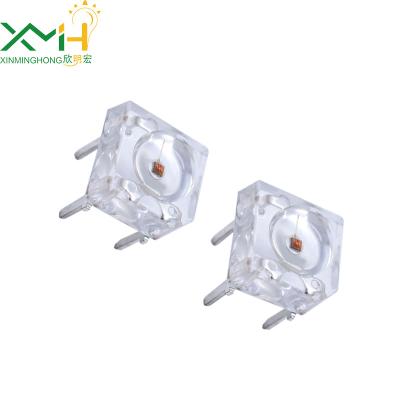 Cina Il cambiamento continuo eccellente rosso di alta qualità ha condotto il diodo 5mm piranha LED del diodo luminescente di 4 perni in vendita