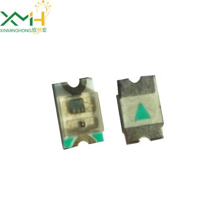 중국 한 개의 색 0805 SMD는 노란불에게 0.06W 자동 섬광 2.0×1.2×0.8mm LED 칩을 보내게 했습니다 판매용