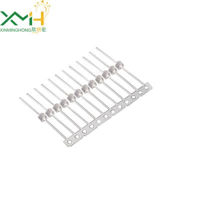 China White Diffuser 1.8mm 588nm 590nm Axial SMD LED Chip Yellow Light for sale