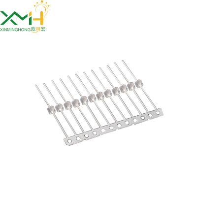 Cina White Diffuser 1.8mm 588nm 590nm Axial SMD LED Chip Yellow Light in vendita