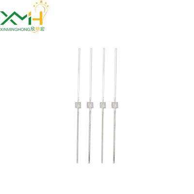 China Butterfly Axial SMD LED Diffused Rectangular Blue And Green Two Color In 1 for sale