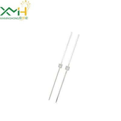 China Butterfly Axial SMD LED Diffused Rectangular Blue And Green Two Color In 1 for sale