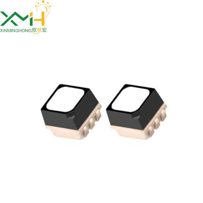 Cina RGB PLCC-6 2727 SMD superiore LED con il tri diodo verde blu rosso di superficie nero di colore in vendita