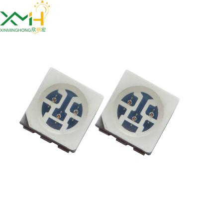 Cina Il chip buon di vendita caldo 2-4LM 600-605nm arancio Smd di vista superiore 5050 dei prezzi ha condotto in vendita