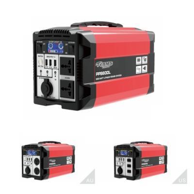 China central elétrica portátil de fonte de alimentação 600w do backup de bateria de 7.2kg PPS600L à venda