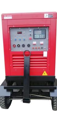 Cina 3 inizio elettrico LCD di saldatura diesel silenzioso del pannello di controllo DC12V del generatore di fase 400A in vendita