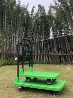 China Folding SILENT Foldable Platform Cart Trolley 180/330kg Polypropylene Deck for sale
