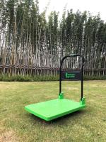 China One Hand Foldable Platform Cart Trolley SILENT 180kg Polypropylene Deck for sale