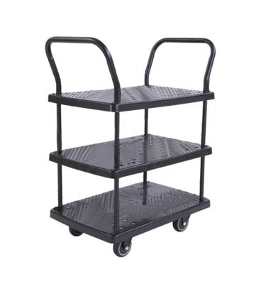 Cina 1000mm alto nessun materiale silenzioso del doppio del corrimano della guardavia carrello multi livello TPR della cucina in vendita