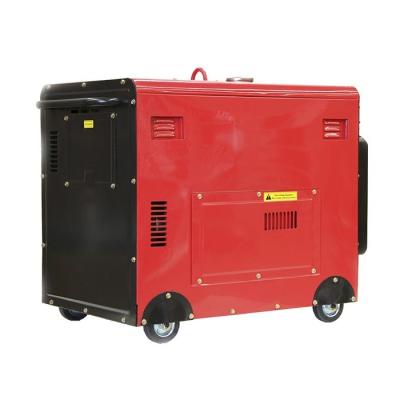 Cina Modo a basso rumore silenzioso diesel del motore del generatore di corrente 69db di 15HP 6.5kw in vendita