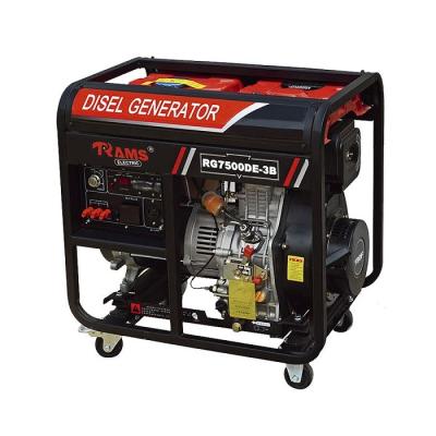 Cina 190FD generatore elettrico portatile 60HZ 6kw Genset diesel 120V 220V 240V in vendita
