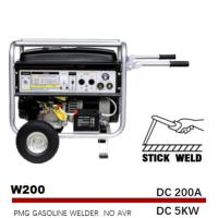 China 5kw Welding Machine Electric Start 200A Arc Welder Generator for sale
