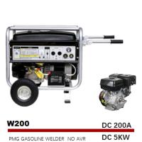 China Arc Generator Engine Driven Welders 200A 5 KW 14HP Electric Start for sale