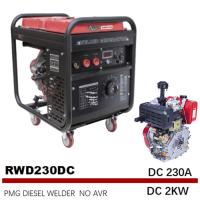China PMG Diesel Engine Driven Welding Machine Electric Start SMAW Process for sale