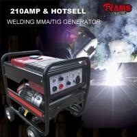 China Medium Frequency Petrol Welding Generators 210A Excitation 190F Engine Machine for sale