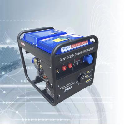 Cina Inizio elettrico di saldatura diesel a magnete permanente dei generatori 210A GTAW di pmg in vendita