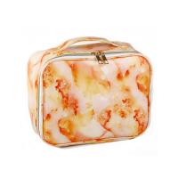 China OEM ODM Makeup Kit Bags Marble Pattern Multifunctional Large Capacity for sale