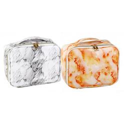 Cina Capacità di Kit Bags Marble Pattern Multifunctional di trucco del ODM dell'OEM grande in vendita