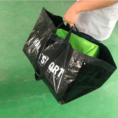 Cina Stampa offset riciclata del sacchetto della spesa tessuta polipropilene CMYK in vendita