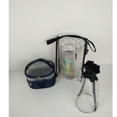 Cina Imballaggio cosmetico della borsa delle borse di cordone della radura della disposizione del poliestere 90g-100g Opp in vendita