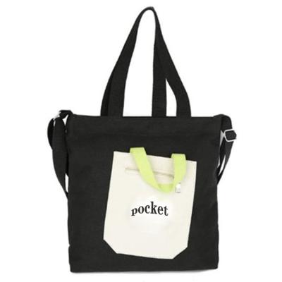 China Lona longa preta branca Tote Bags Multifunctional All Season da correia à venda