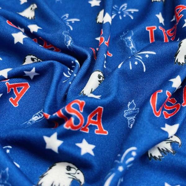 Quality African Print 80% Polyester 20% Spandex Fabric 50D 4 Way Stretch  Polyester Swimwear Yummy Fabric for sale