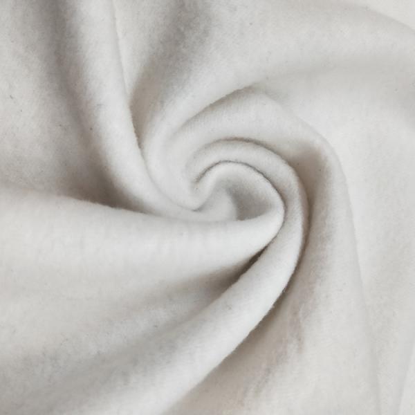 Quality Wholesale Organic 95% Bamboo 5%Spandex Fleece Fabric Pad Fleece Black Baby Clothing Fleece for sale
