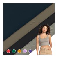 Quality China Supplier Custom Twisted Fabric Spandex Material Knitted Polyester for for sale