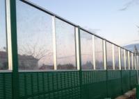 China Combination type transparent noise barrier for sale