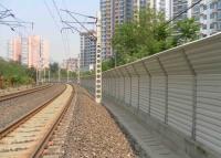 China Vertical angle type noise barrier for sale