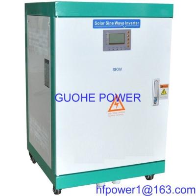 China Off grid inverter, low frequency pure sine wave inverter, capacity 8kw for sale