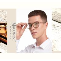 China COM001-M7 High Density Optical Frame Glasses , Rectangle Acetate Reading Glasses for sale