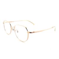 China TF3336 Optical Round Titanium Eyeglasses Frames Vacuum Plating Customized for sale