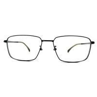 China TF3345 Unisex Titanium Spectacle Frames , Rectangle Eyeglasses Rectangle Frame for sale
