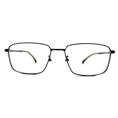 China TF3345 Unisex Titanium Spectacle Frames , Rectangle Eyeglasses Rectangle Frame for sale