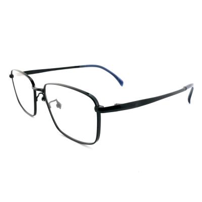 China TF3345 Unisex Titanium Spectacle Frames , Rectangle Eyeglasses Rectangle Frame for sale