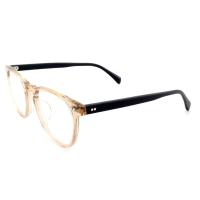China FP2666 Optical Rectangle Eyeglasses Frames Acetate Vision Correction Full Rim for sale