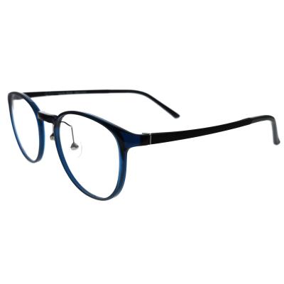 China FU1745 Flexible TR90 Spectacle Frames, Duurzaam Zwart Lichtgewicht Optisch Frame Te koop