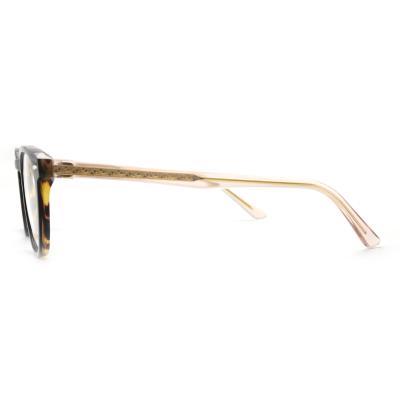 China AD017 Langlebige Brille mit optischem Rahmen, Unisex-Runde Brille mit Schläfchen zu verkaufen