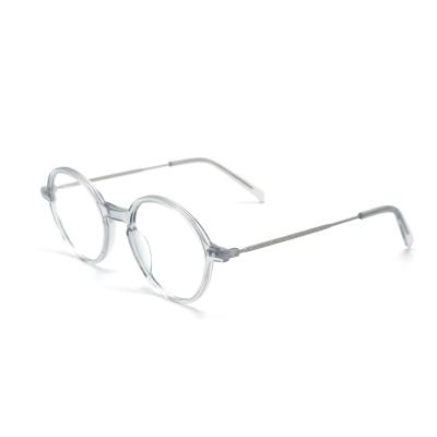 Cina BD126T Cornici metalliche versatili in acetato con tempie in titanio in vendita