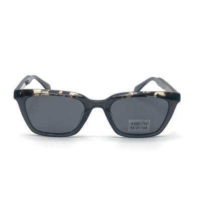 China AS067 Acetate Frame Sunglasses with UV protection sun lenses for sale